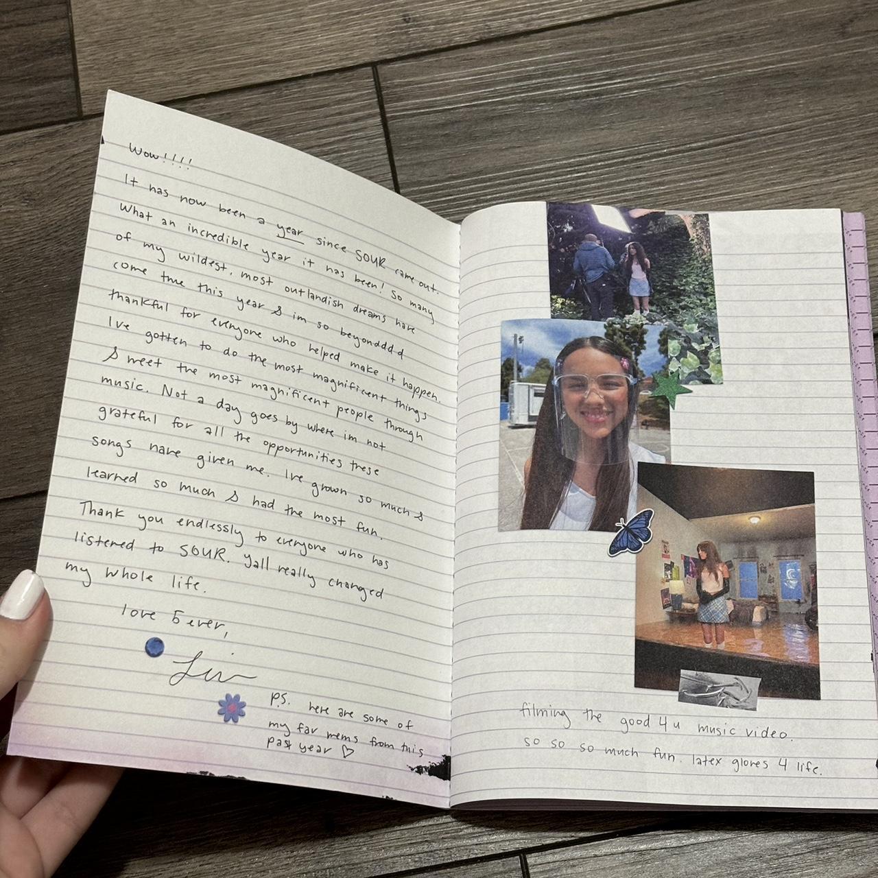 OLIVIA RODRIGO DIARY! includes sour cd! limited... - Depop