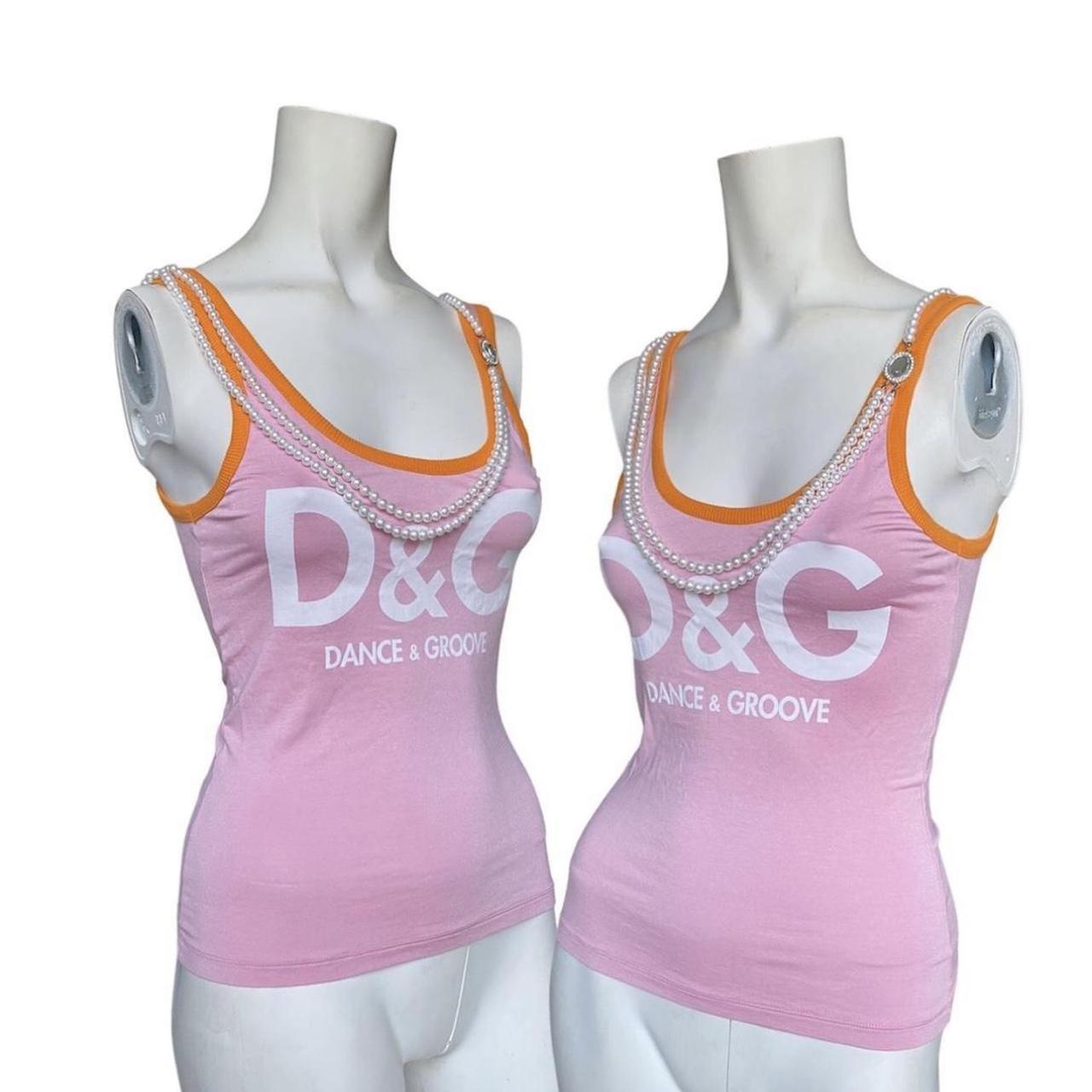 Authentic dolce & gabbana tank top. Fits like a size... - Depop