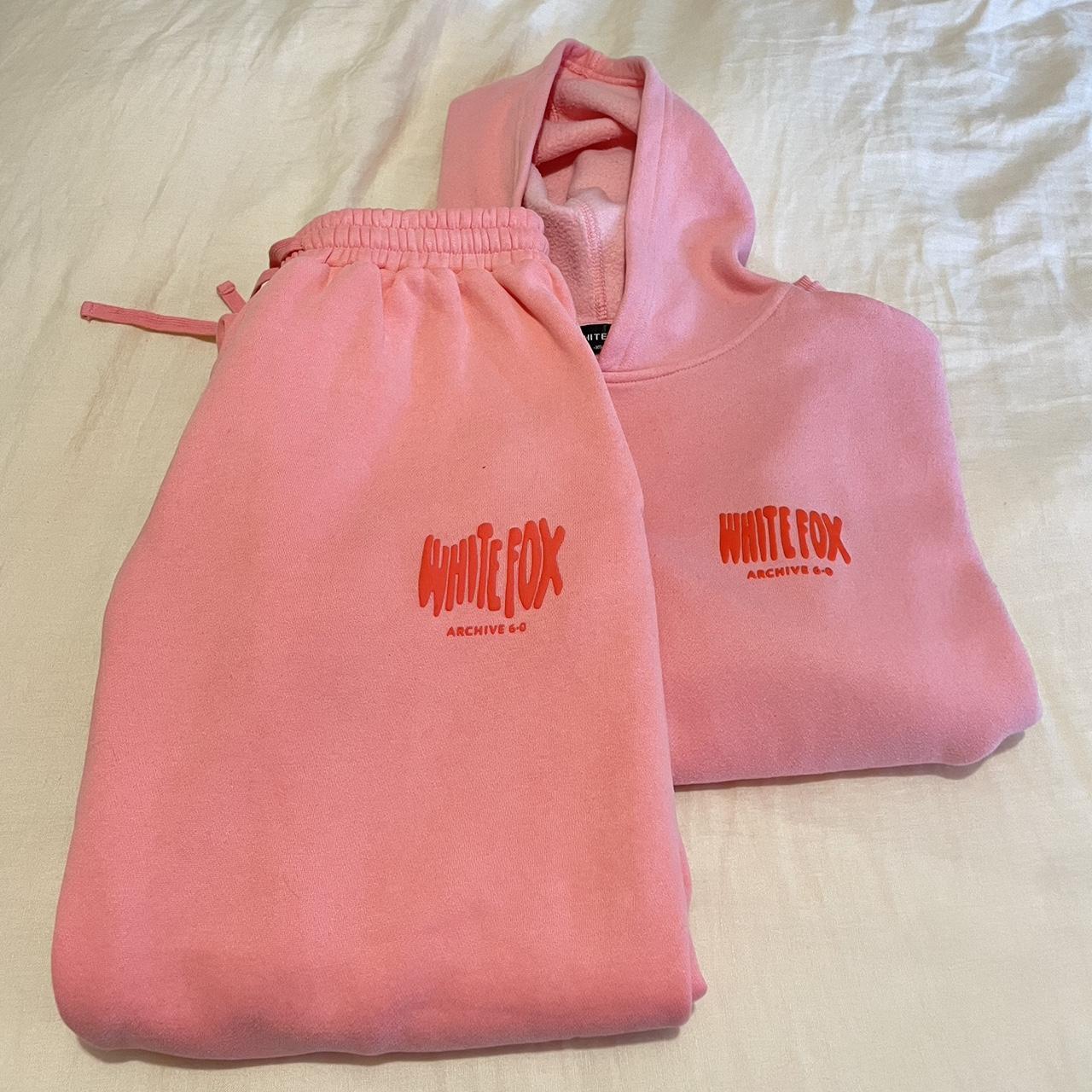 White fox pink archive 6.0 tracksuit - the perfect... - Depop