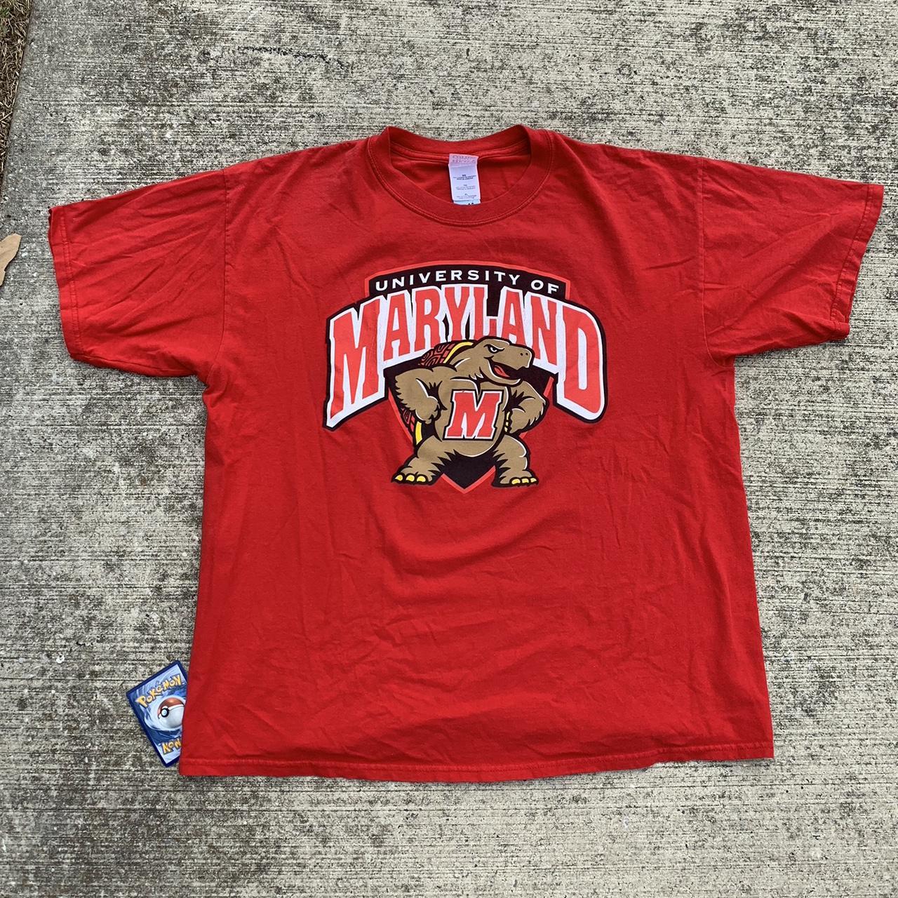 University of Maryland “Terrapins” Logo Tee!! Size... - Depop