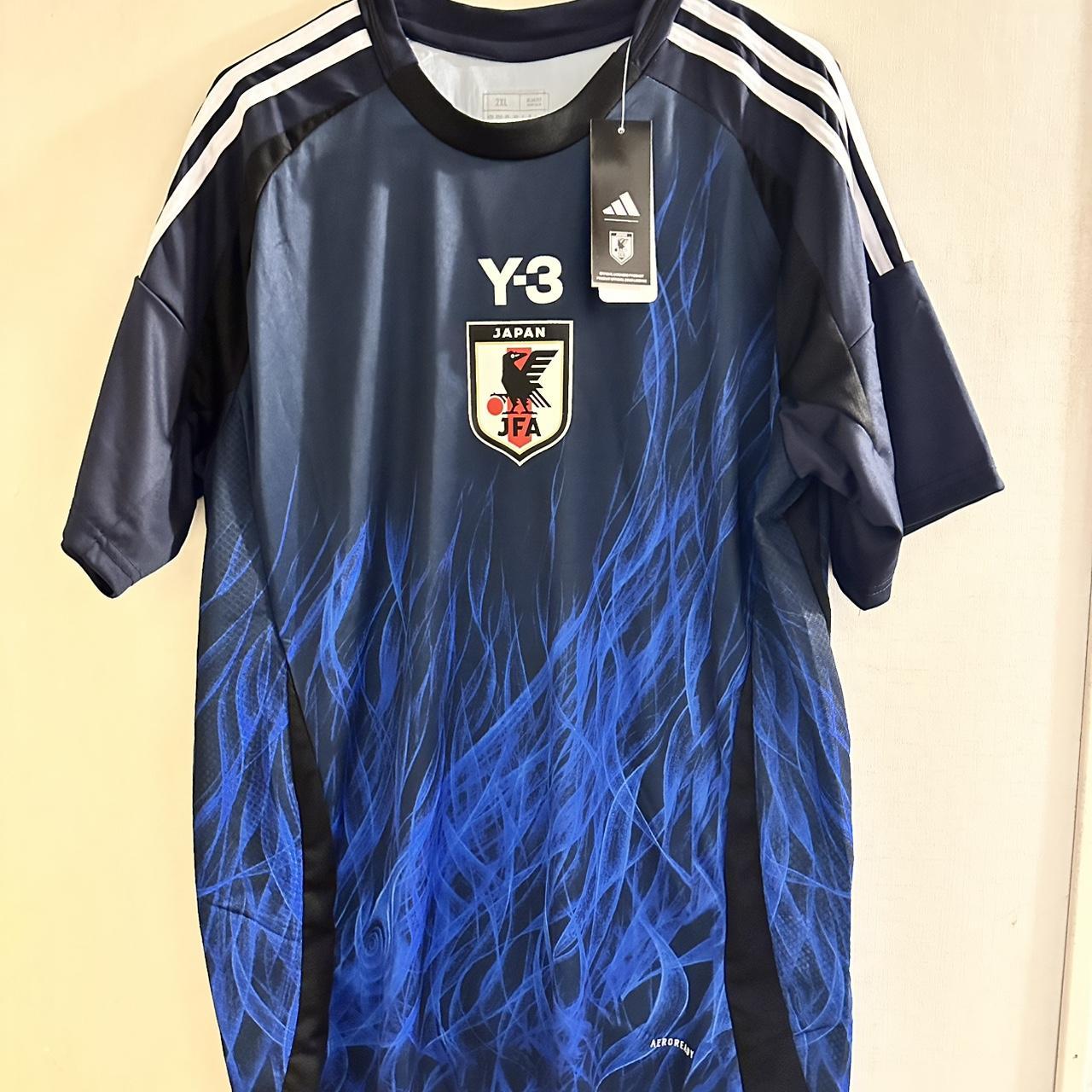 Adidas Y3 Japan Home Soccer Jersey 24/25 Size 2XL... - Depop