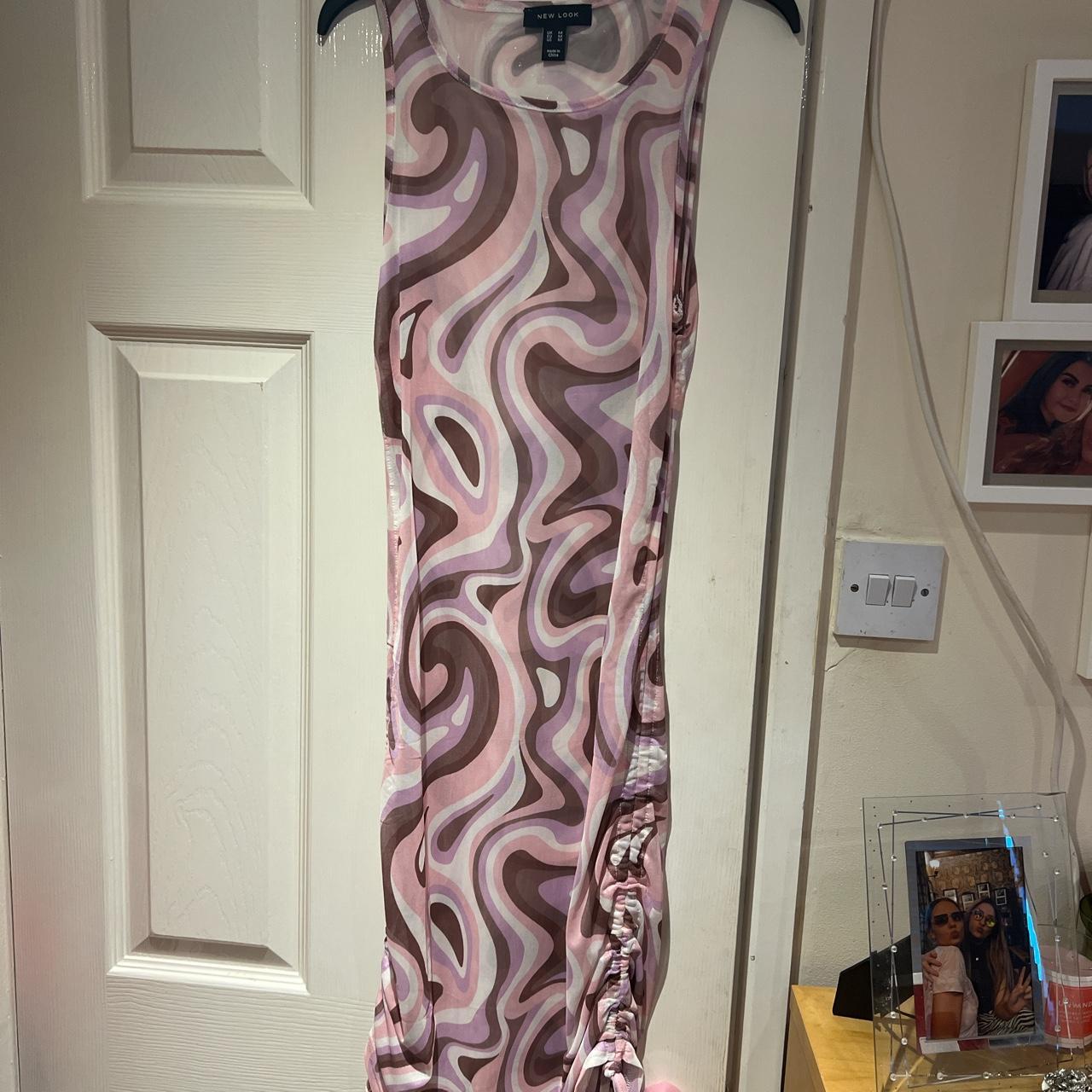 New look sheer dress size medium will fit size 10.... - Depop