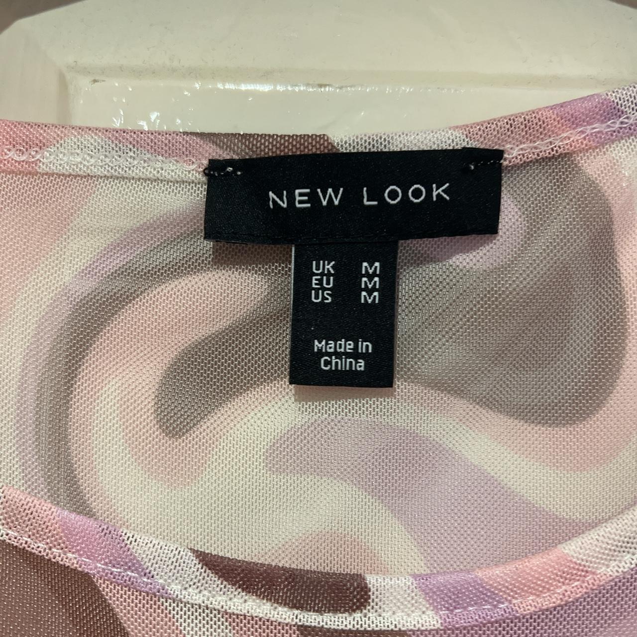 New look sheer dress size medium will fit size 10.... - Depop