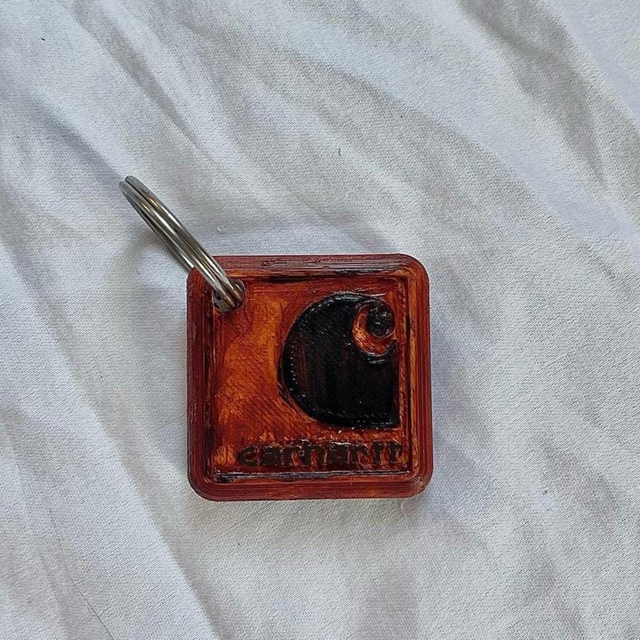 Carhartt Keychain 3d printed, hand painted, perfect... | Depop