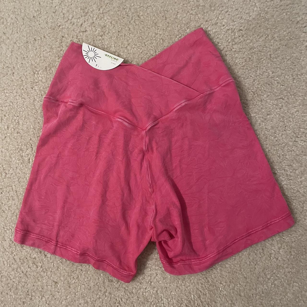 Aerie Women's Pink Shorts | Depop