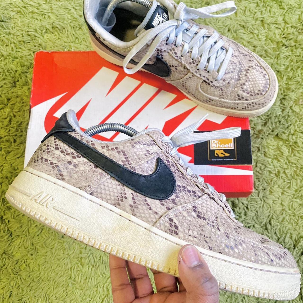 Nike Air Force 1 Snakeskin UK 9 In Stock • Release... - Depop