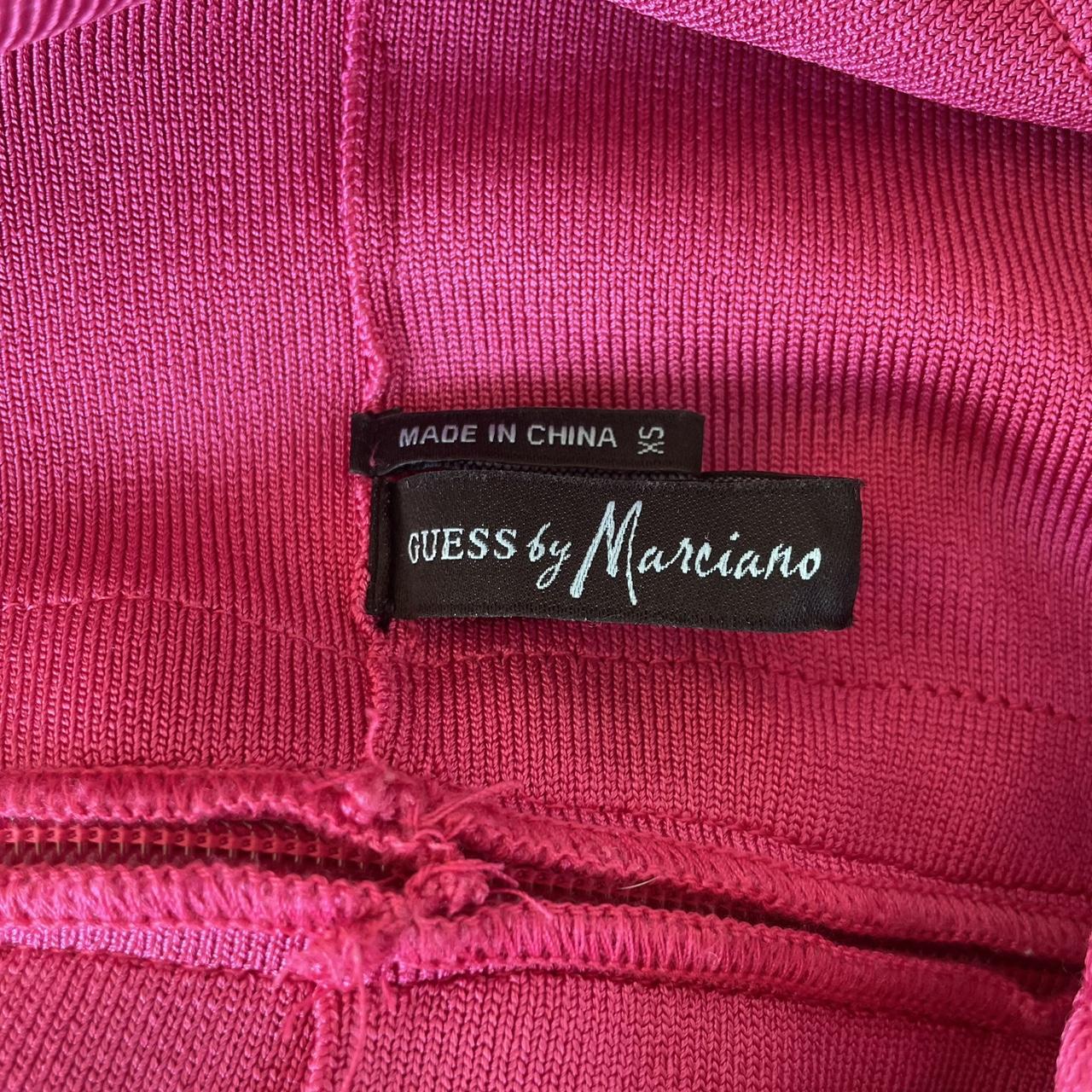 💖 2010 Guess by Marciano hot pink bandage dress ★... - Depop