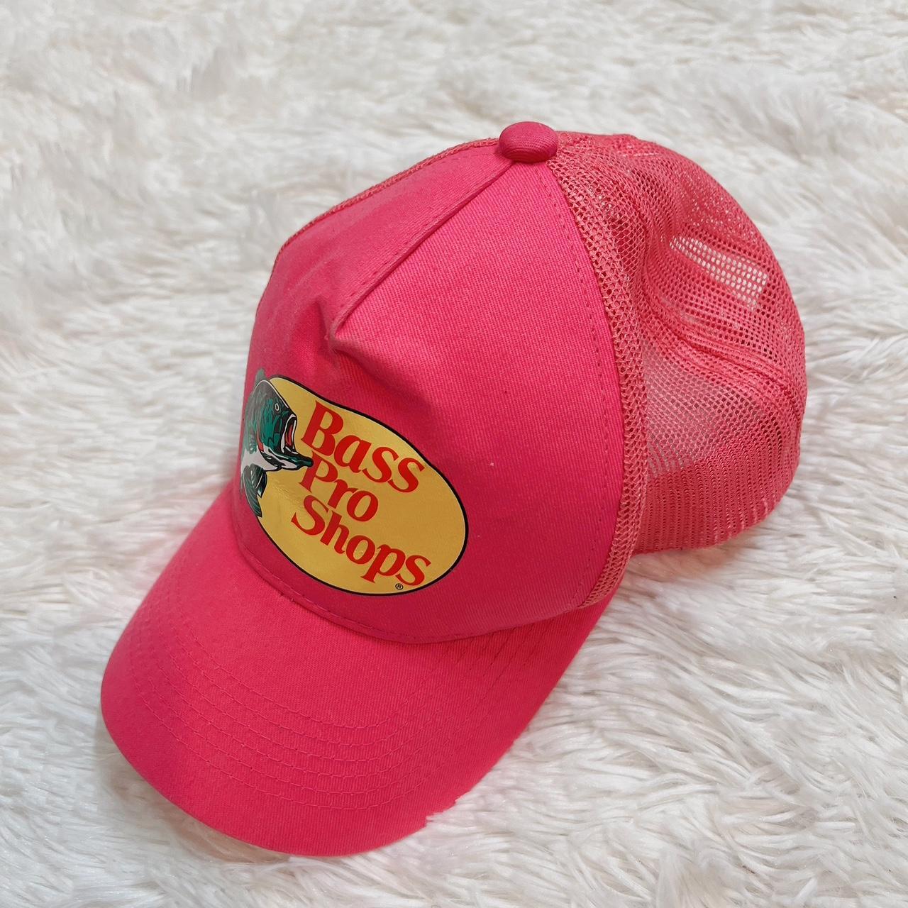 Bass Pro Shop Hot Pink Trucker Hat Guc Send An Depop