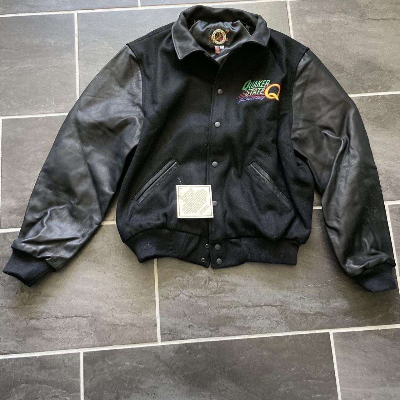 Quaker State Racing Varsity Jacket Dehen Jackets - Depop