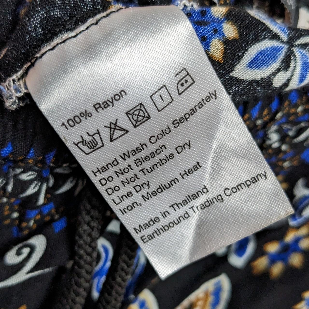 Earthbound Floral Paisley Hippie Harem... - Depop