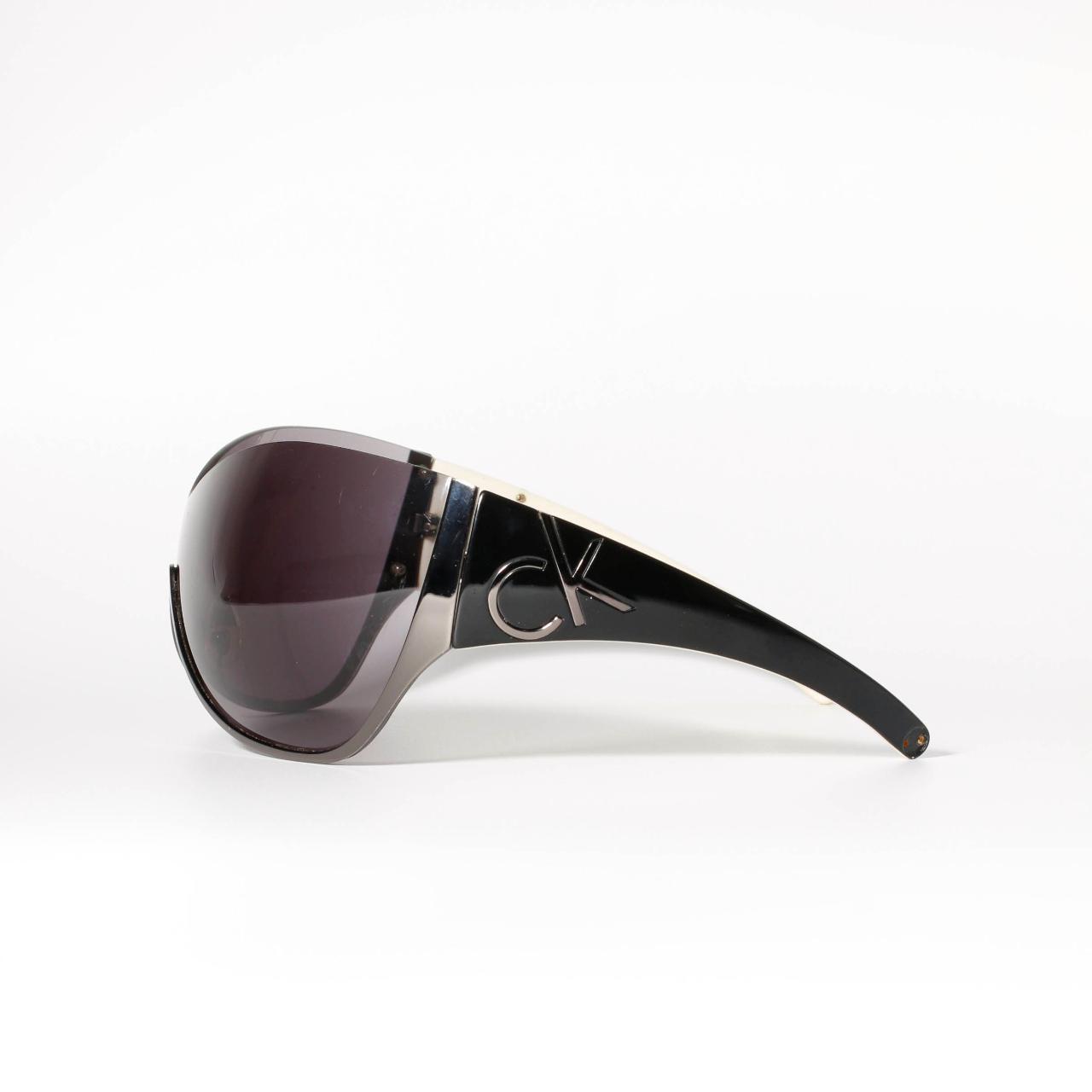 Calvin Klein mask sunglasses Condition 7.5/10:... - Depop