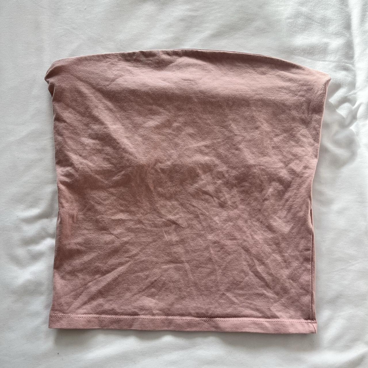 Baby pink tube top - Depop