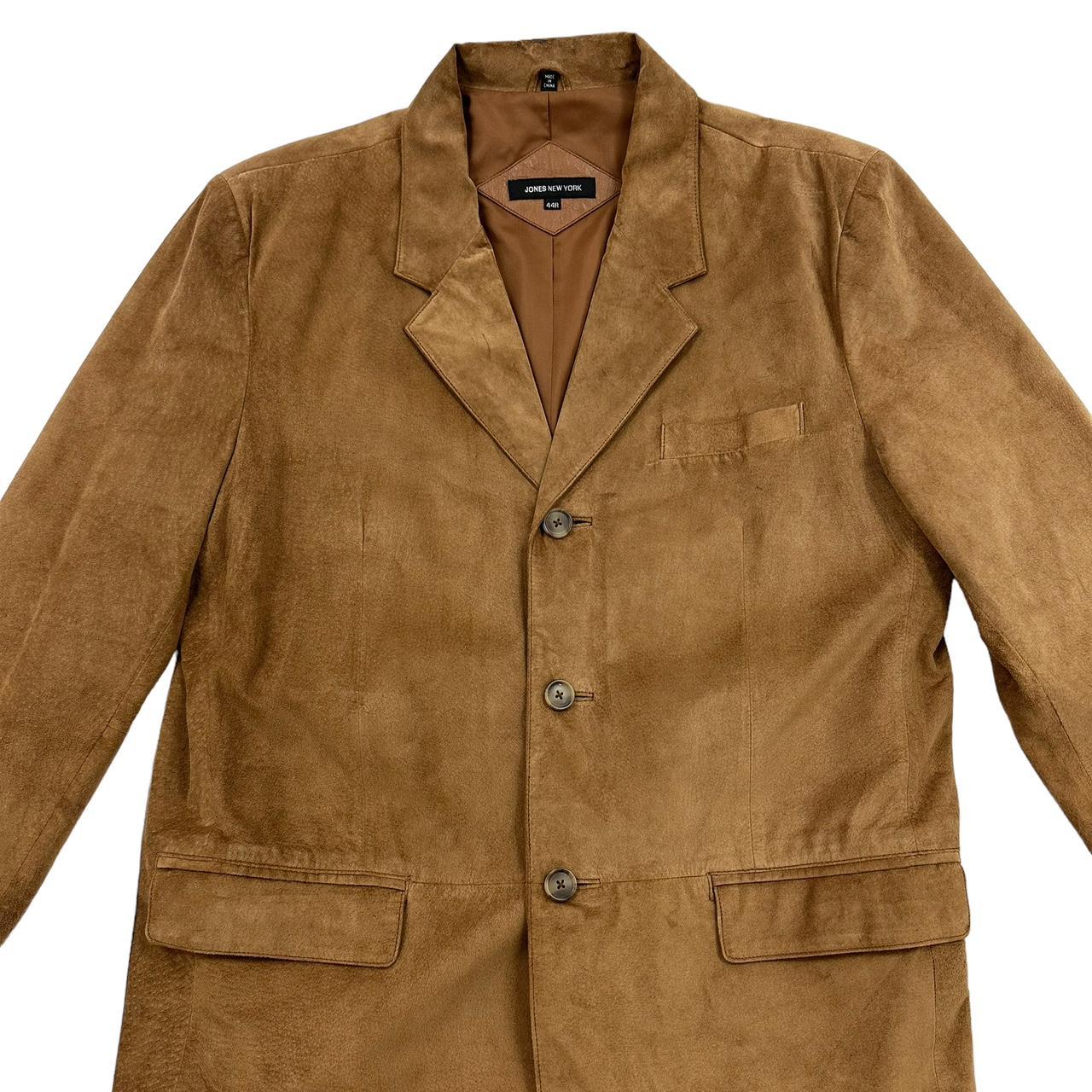 Jones New York Men's Tan and Brown Jacket | Depop