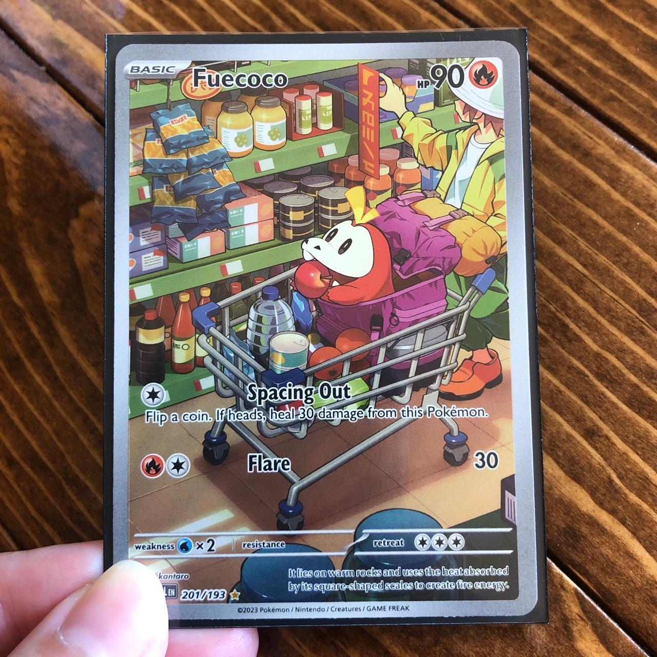 Fuecoco, Paldea Evolved - (near mint) Shipped in... - Depop