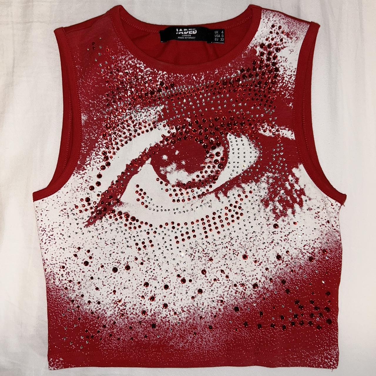 jaded london top, so cute i just dont get any wear... - Depop