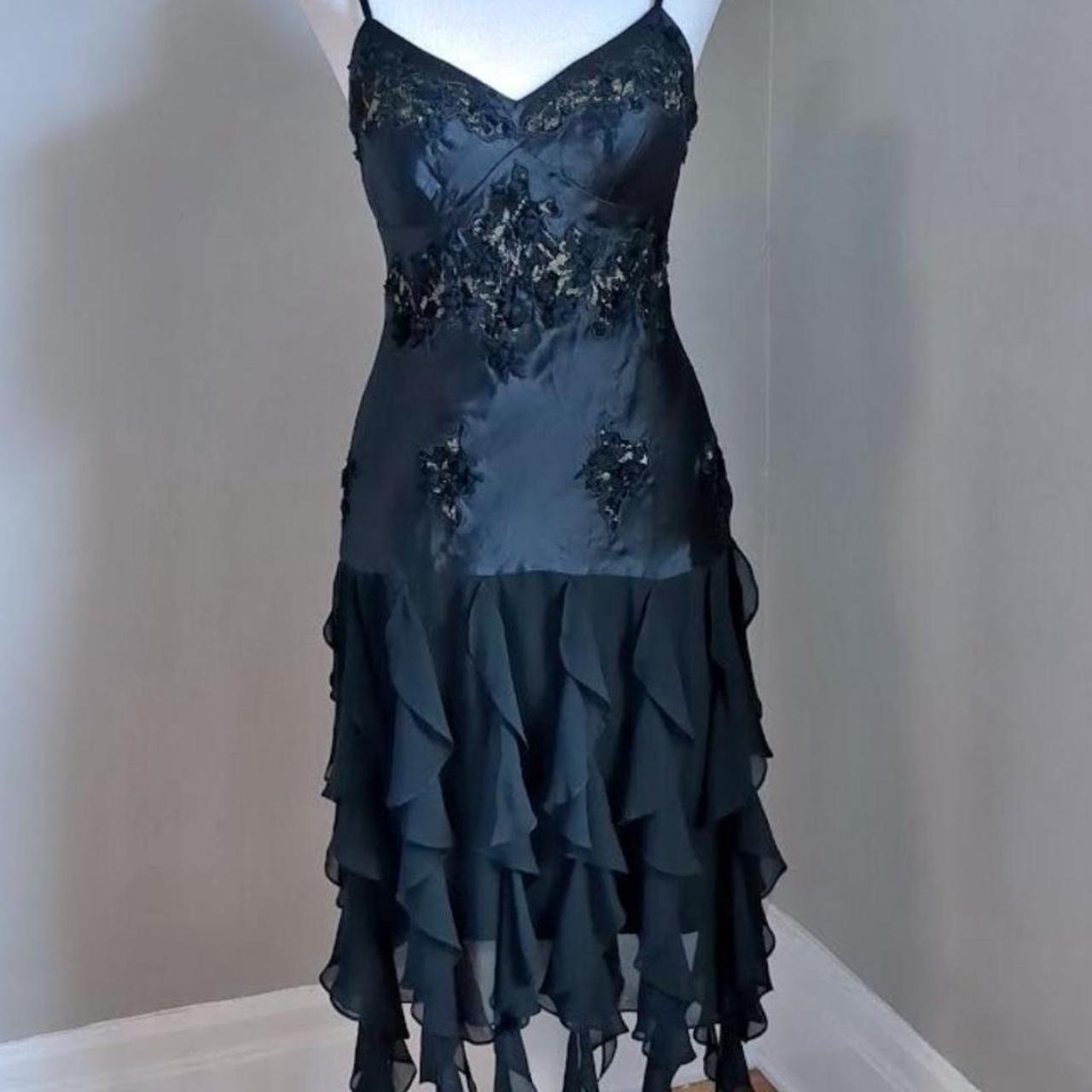 🗝️ vintage sue wong silk cocktail dress!! •... | Depop