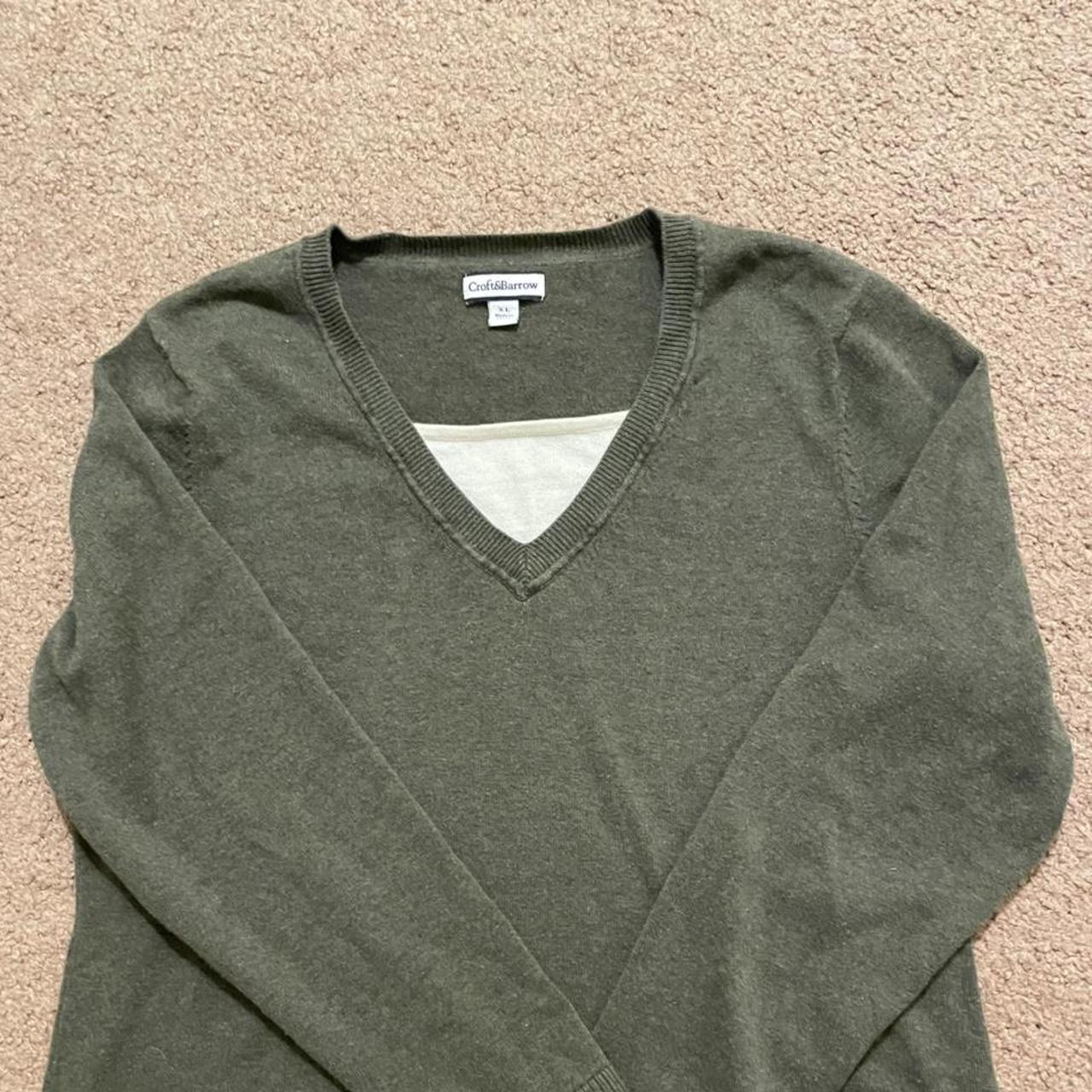 Croft & barrow pullover sweater. Love the white... - Depop