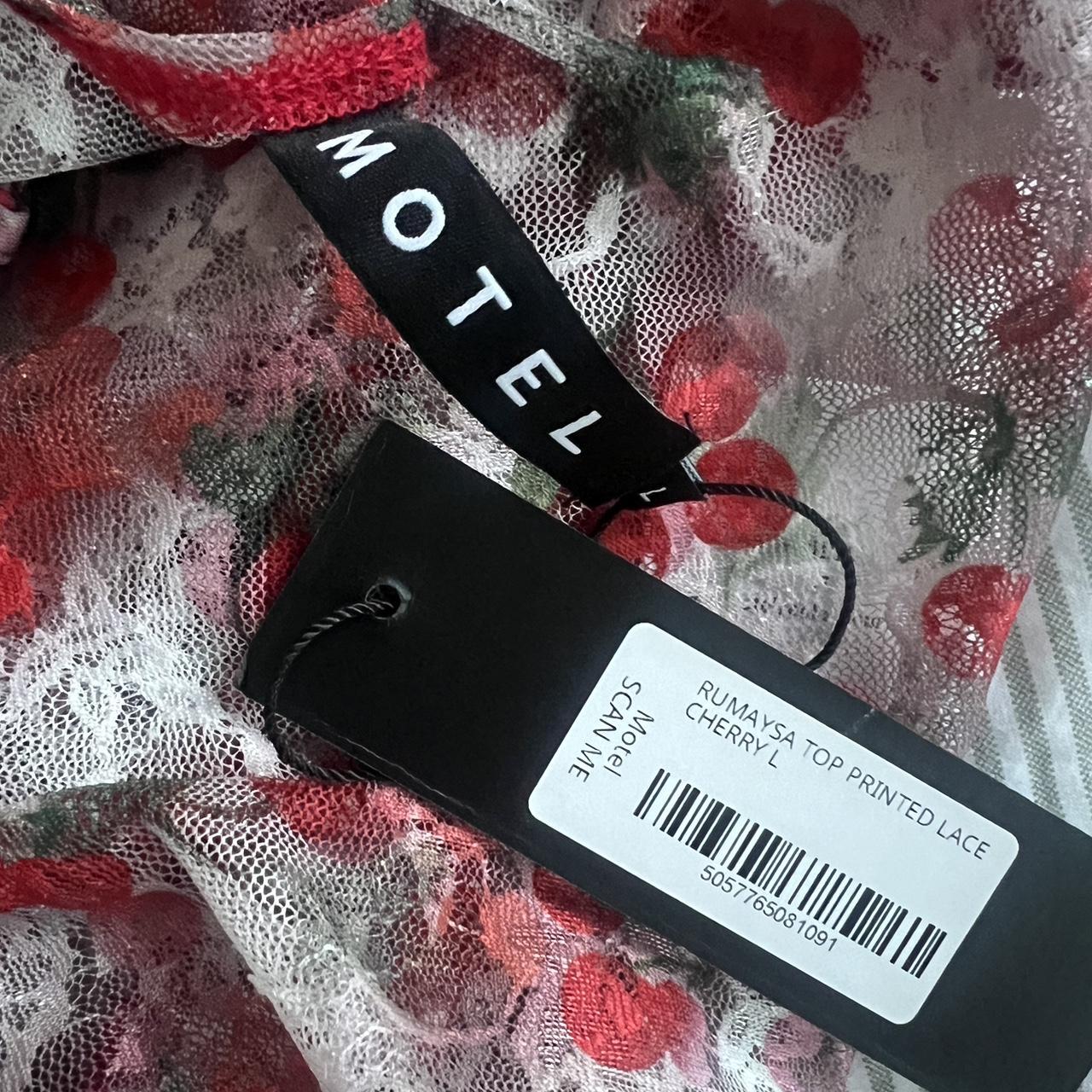 such a cute motel rocks mesh top brand new never... - Depop