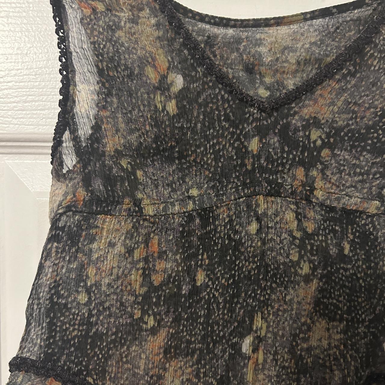 Free People Multi Color Tank - tag cut out but size... - Depop
