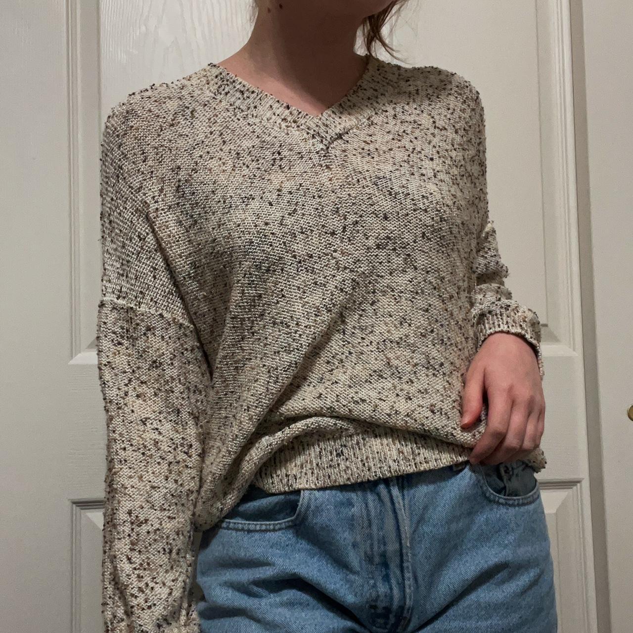 VINTAGE ERIC STEVEN SWEATER🤍 I will be out of town... - Depop