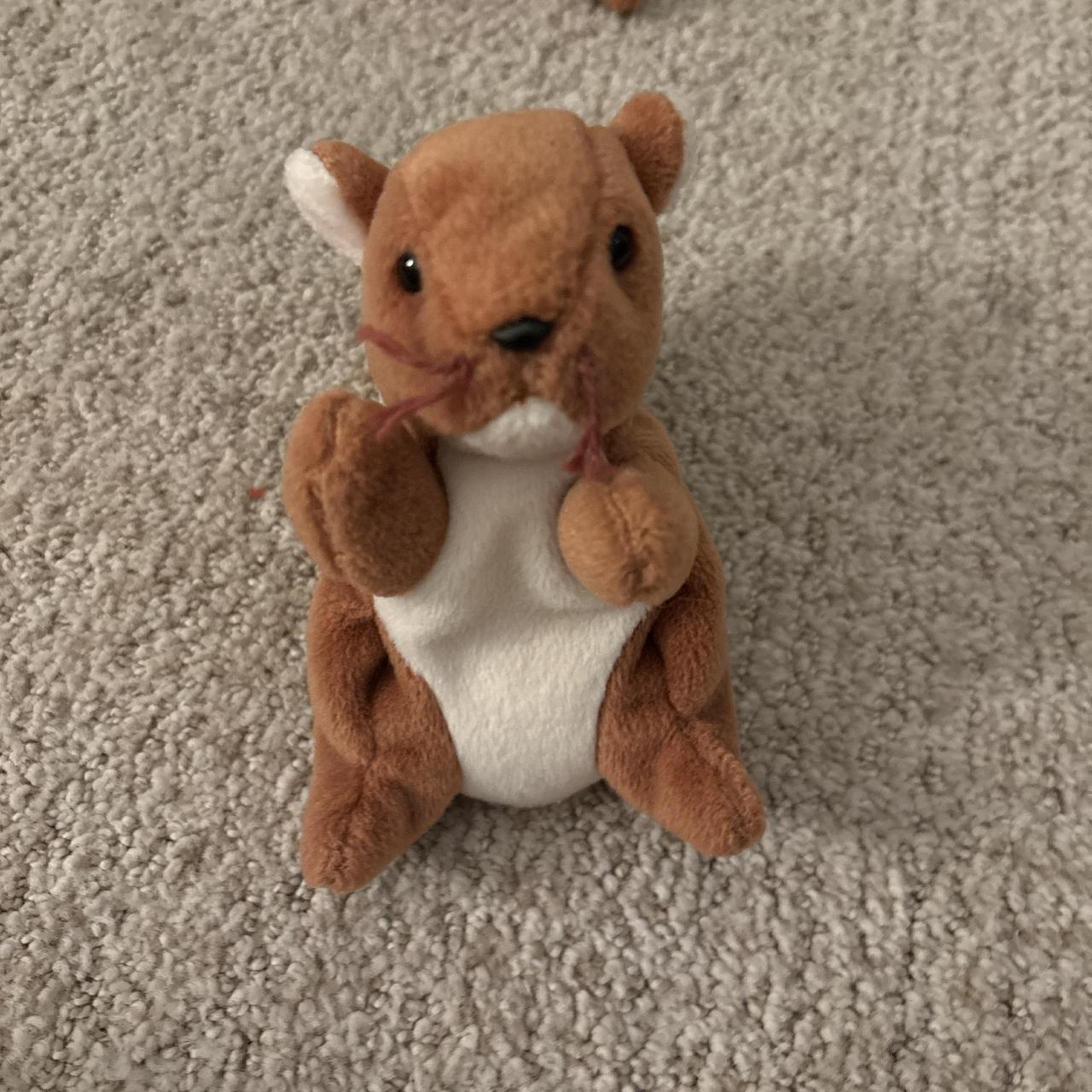 1994 Ty Beanie Baby squirrel beaniebaby - Depop