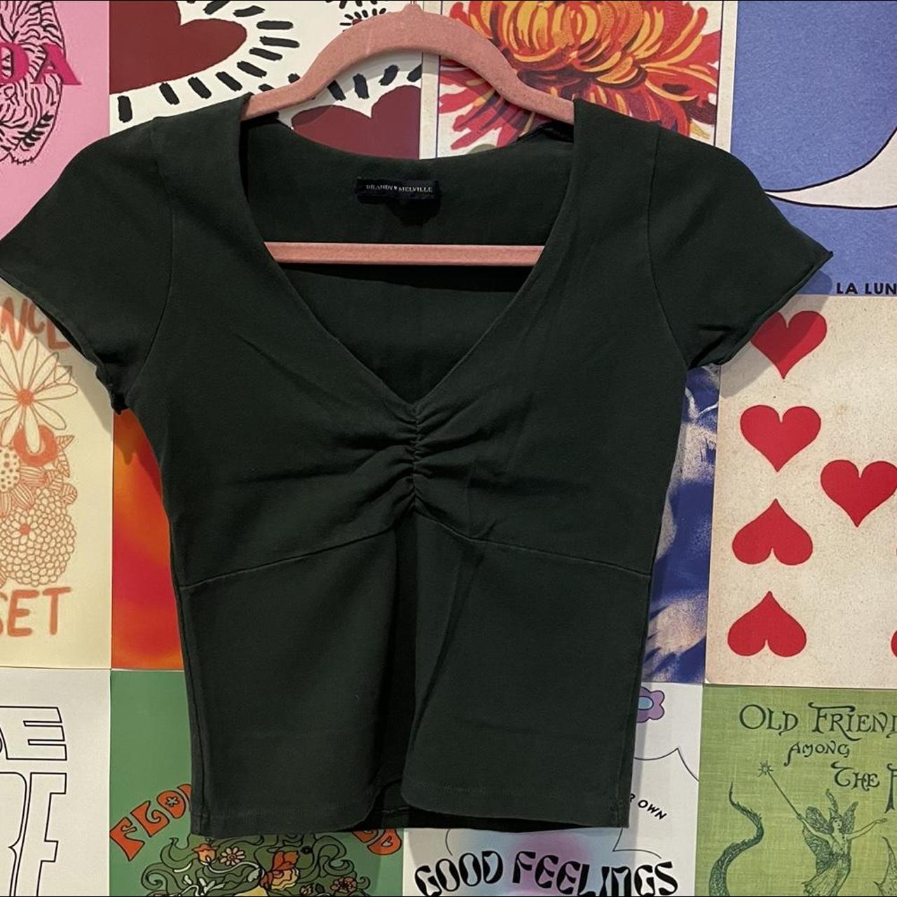 Basic Brandy Melville Top. Super cute, and comfy. In... - Depop
