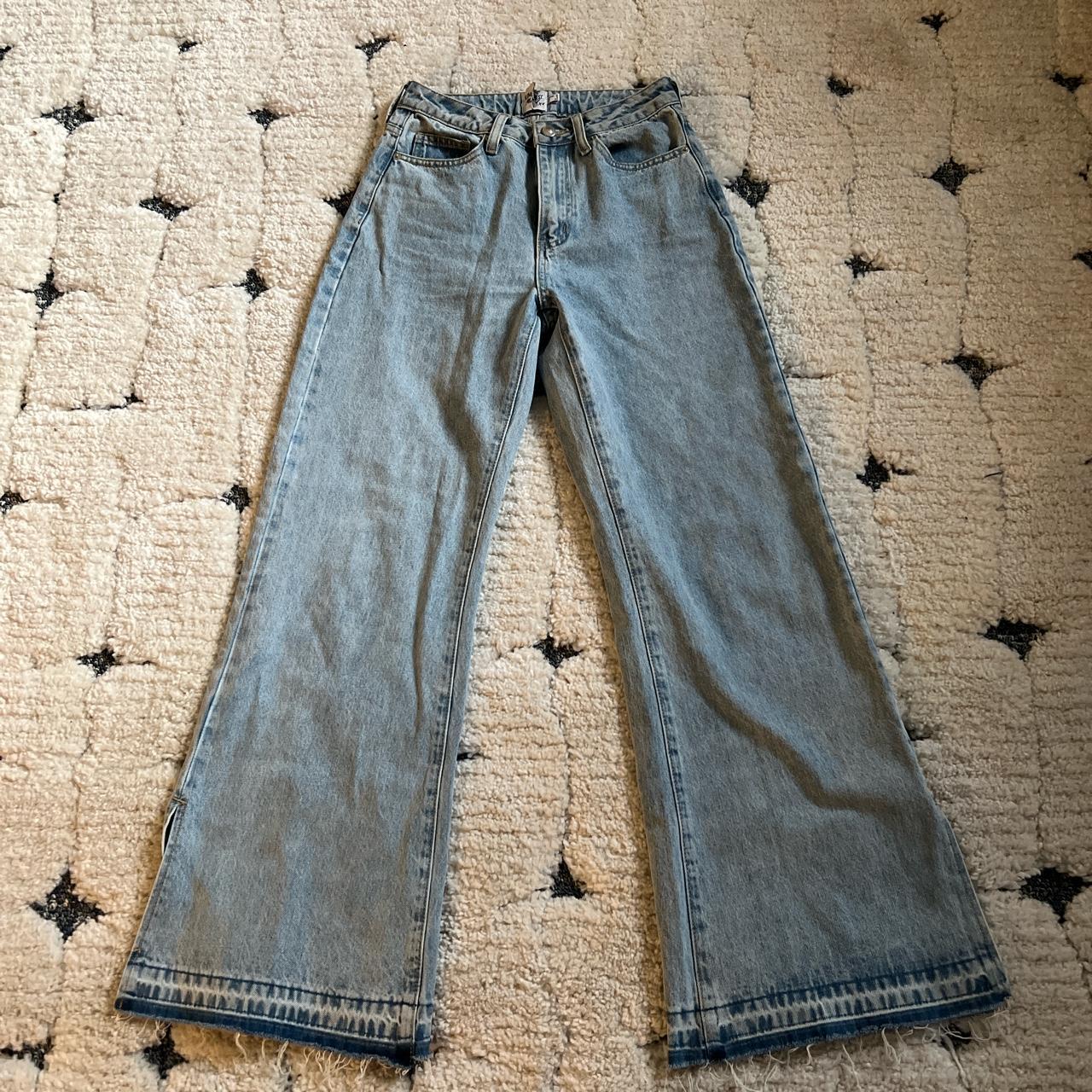Princess Polly Women's Blue Jeans | Depop