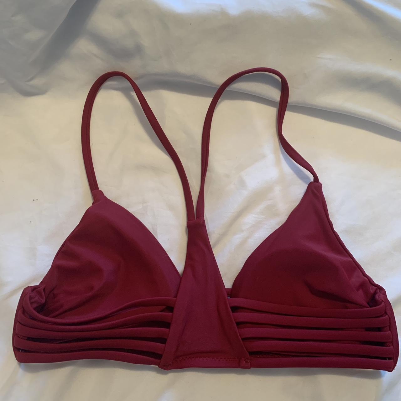 Women's Red Bikinis-and-tankini-sets | Depop