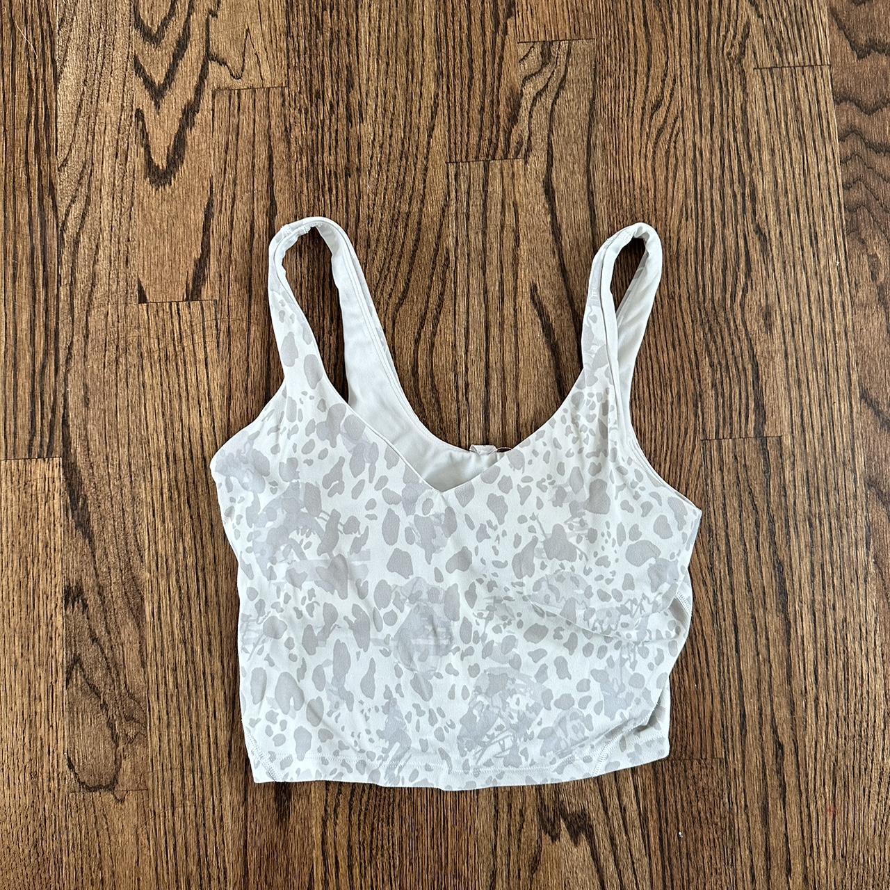 white align tank from lululemon - cheetah camo... - Depop