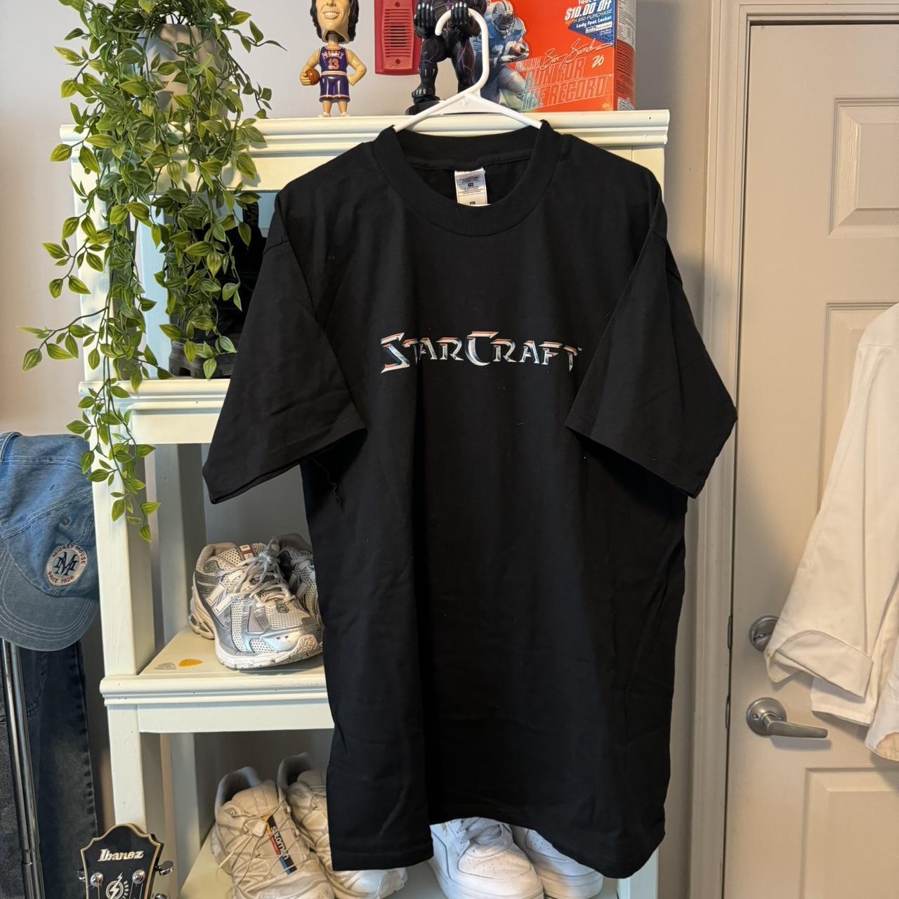 90’s StarCraft Blizzard Video Game Tee Great... - Depop