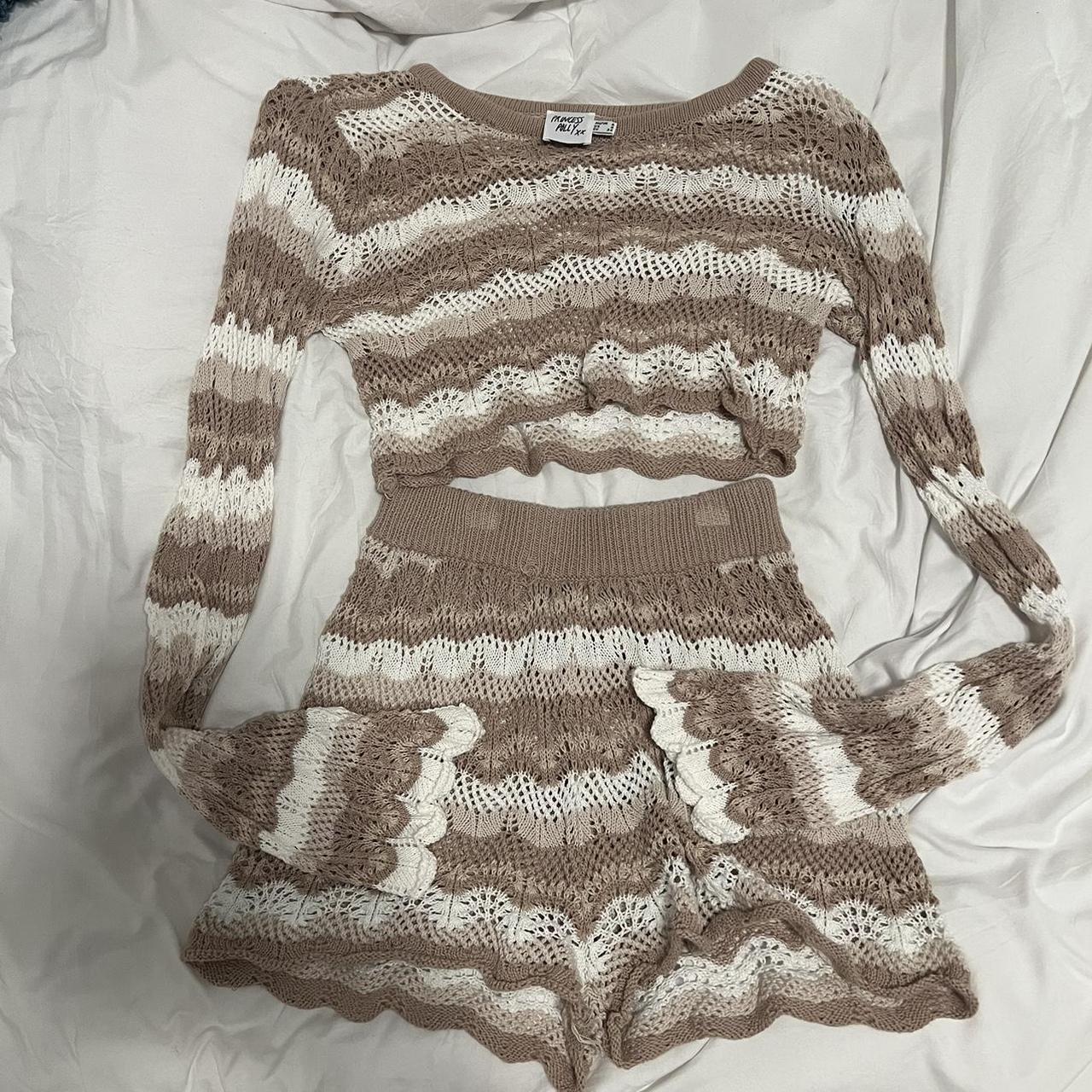 princess polly crochet set originally like $60 only... - Depop