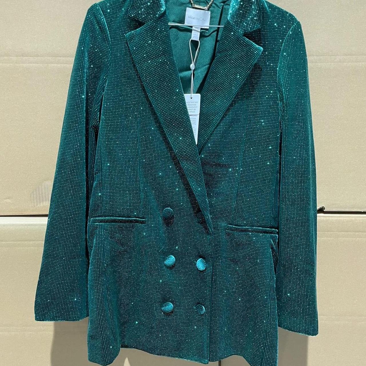 alice McCALL Women's Green Suit | Depop