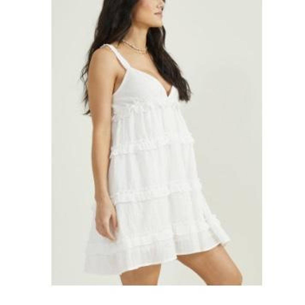 Altar'd State Women's White Dress | Depop