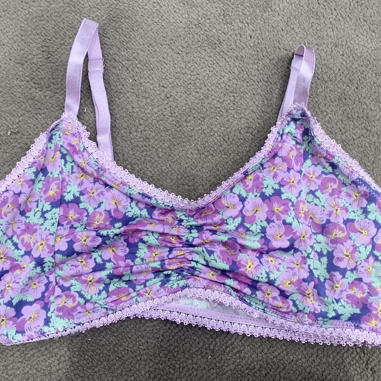 Spell vintage wildflower bralette Size Xs Straps... | Depop