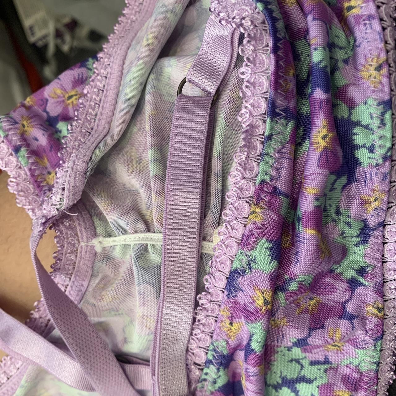 Spell vintage wildflower bralette Size Xs Straps... | Depop