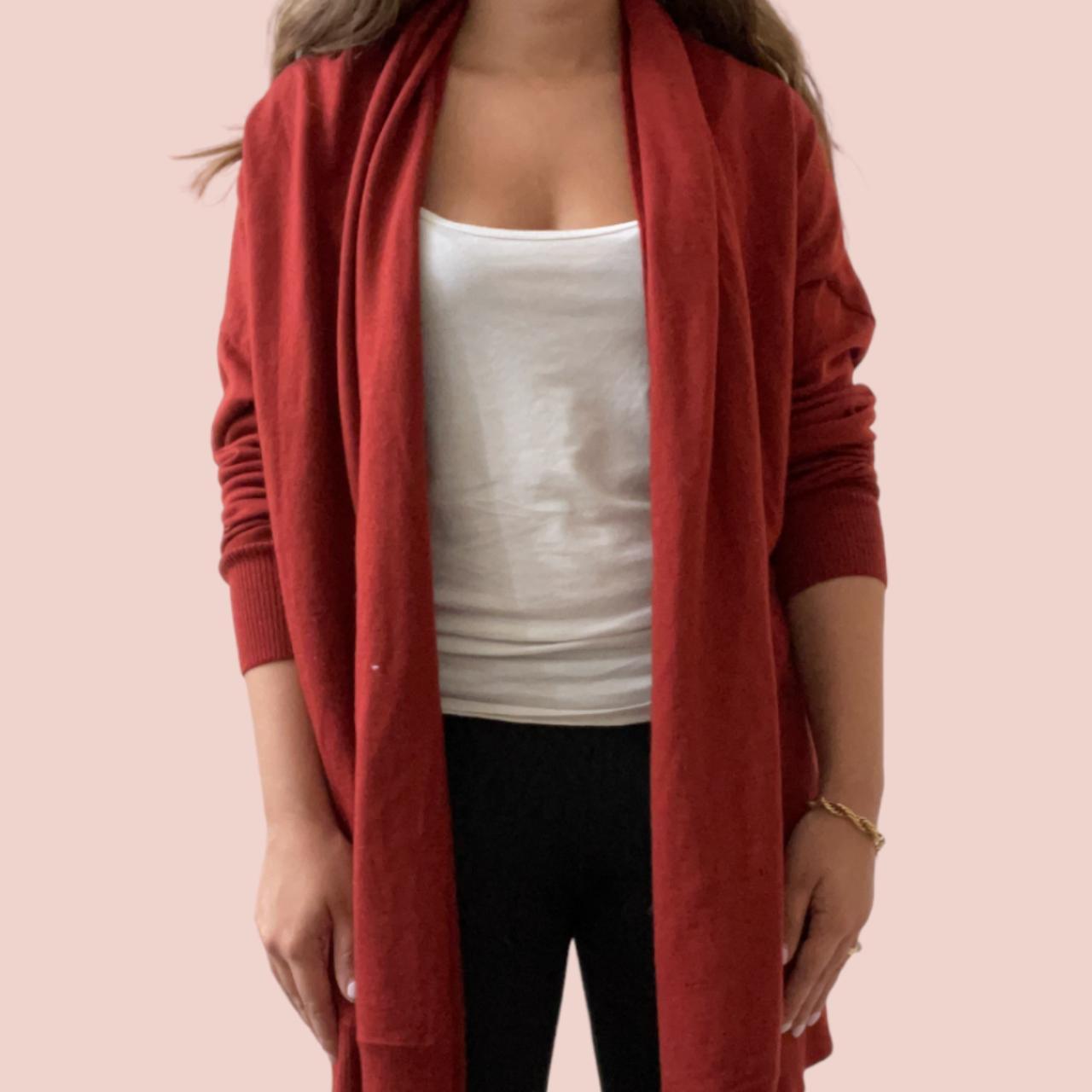 COS wool cardigan with large button fastenings at... - Depop