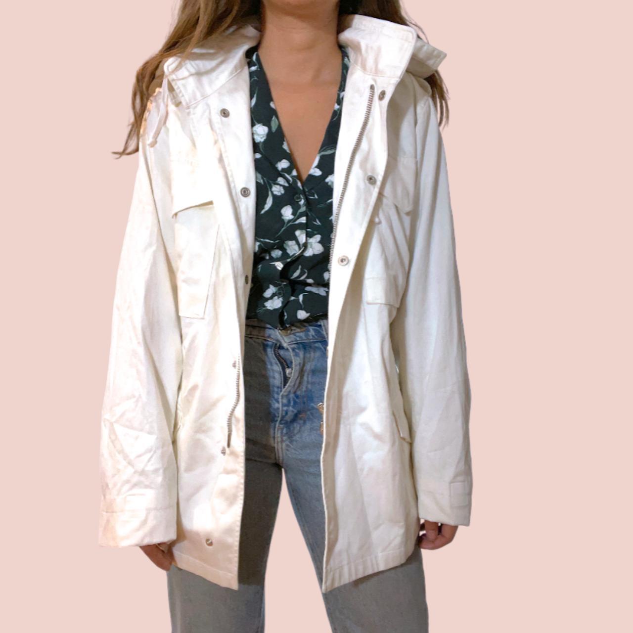 Joseph Women's White Jacket | Depop