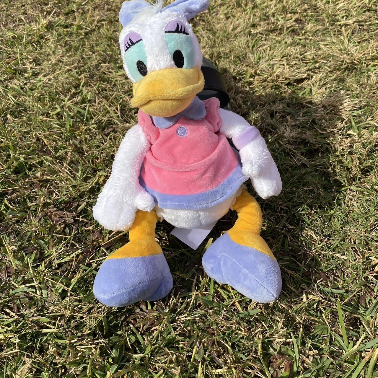 Disney Store Daisy Duck Plush Toy Doll 18" Tall... - Depop