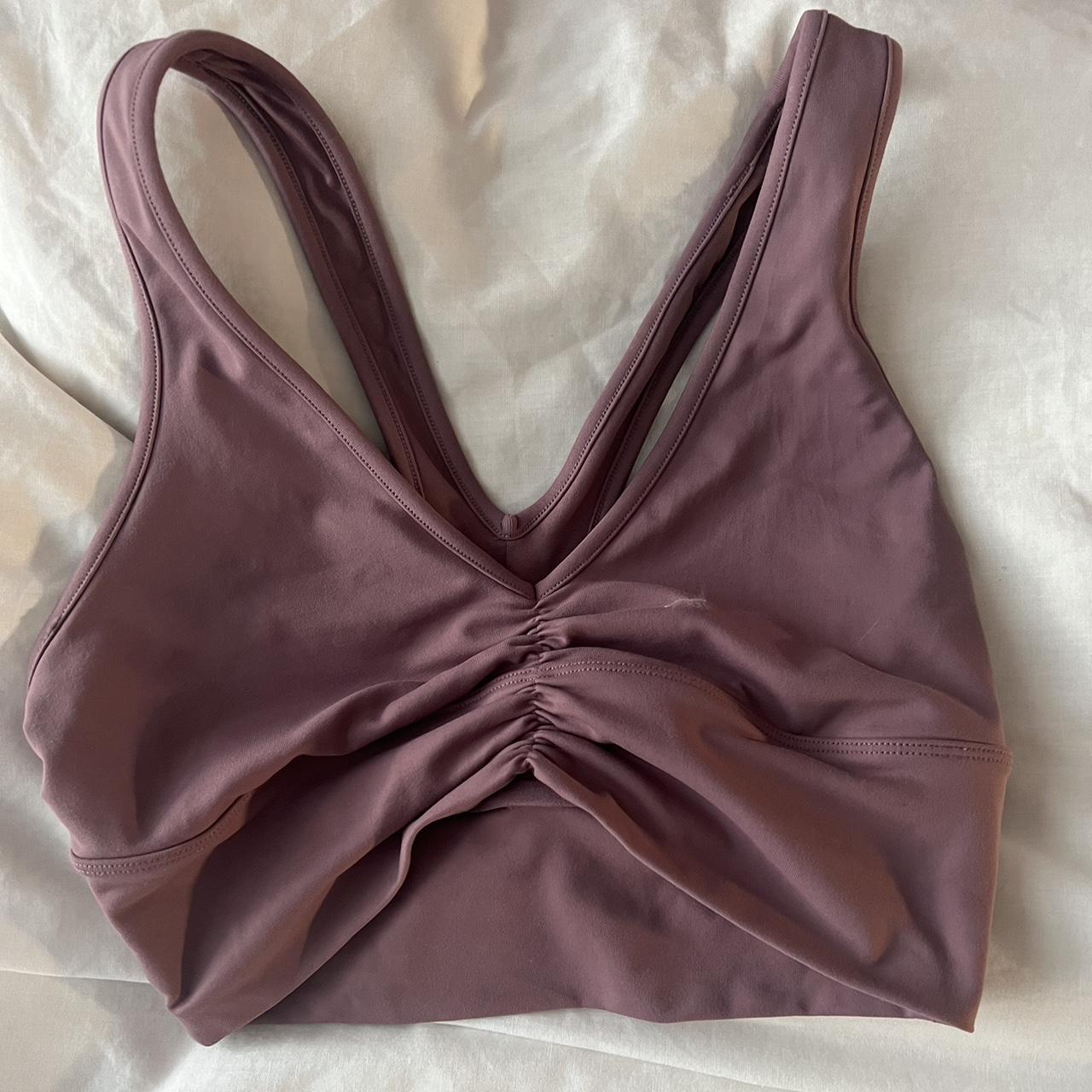 Gorgeous Mauve color Alo yoga top. So versatile #alo... - Depop