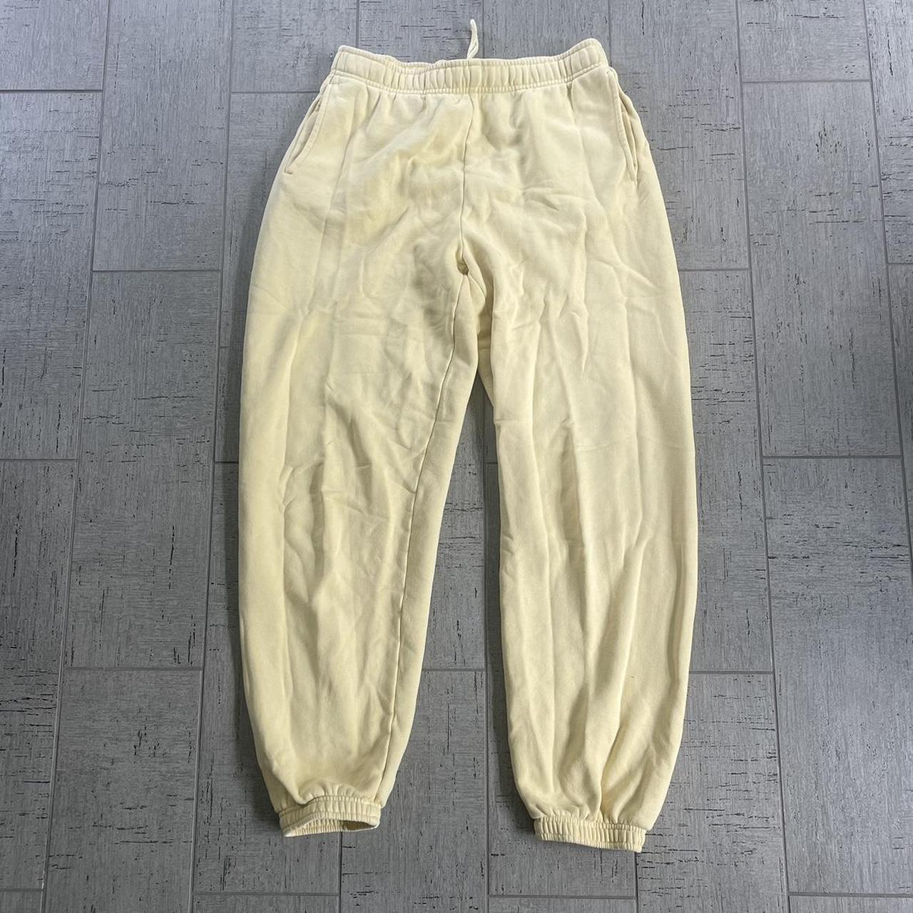 Aritzia TNA Yellow sweatsuit #aritzia #tna... - Depop