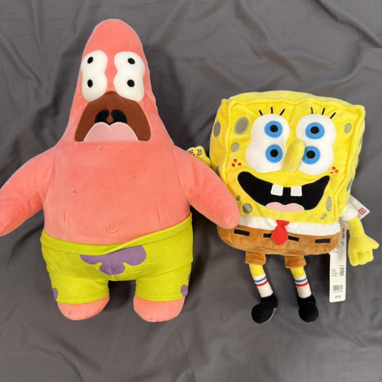Spongebob Squarepants and Patrick Star Plushies... | Depop