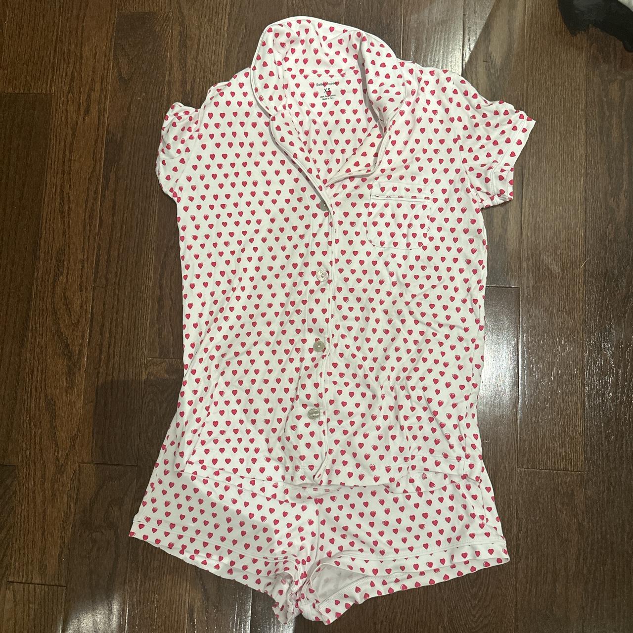 Brand new without tags Roller Rabbit hearts polo... - Depop