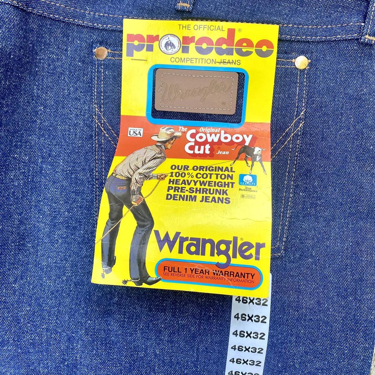 New Vintage 90's Wrangler Pro Rodeo Jeans •Size:... - Depop