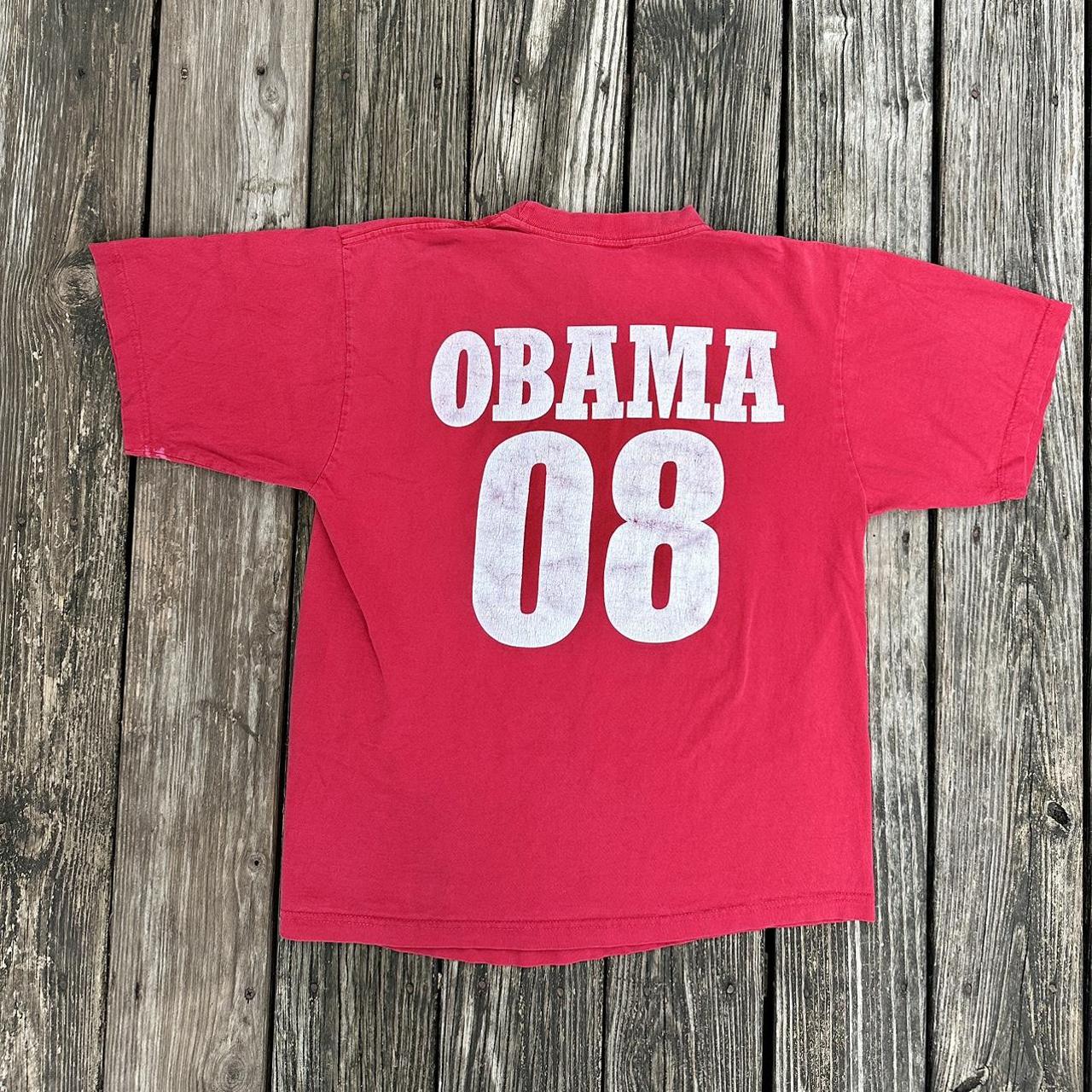 Vintage 2008 Obama Shirt •Size:... - Depop