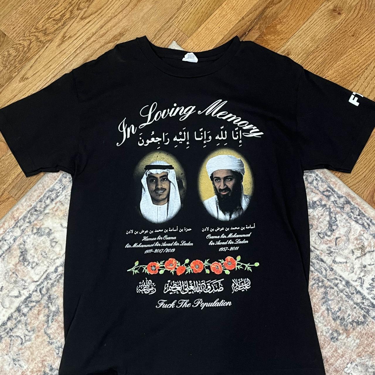 INSANELY RARE FTP IN LOVING MEMORY OF OSAMA... | Depop