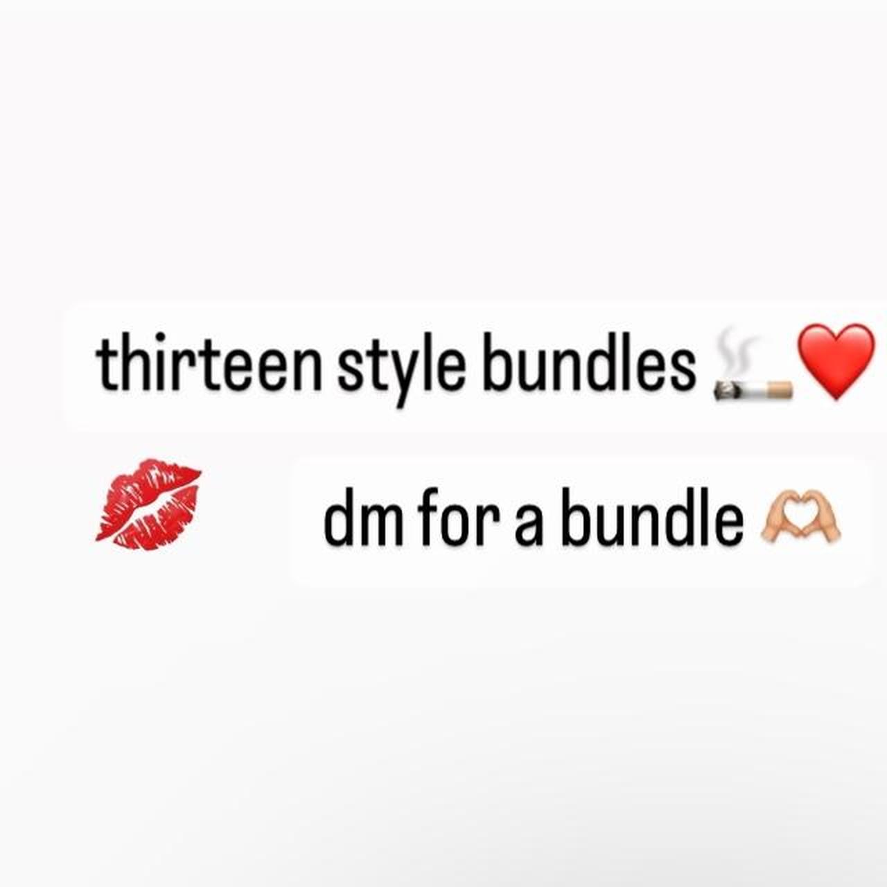 re-opening my thirteen style bundles ️ ️ -bundles... | Depop