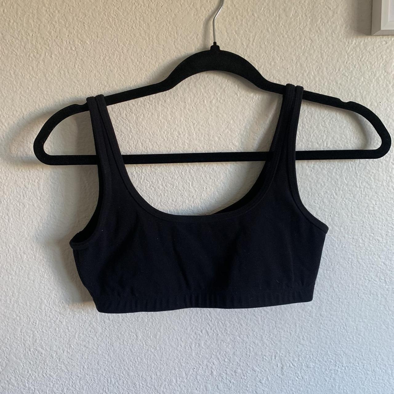 Aritzia TnAction TnaBUTTER™ Mini Bra Top Scoopneck... - Depop