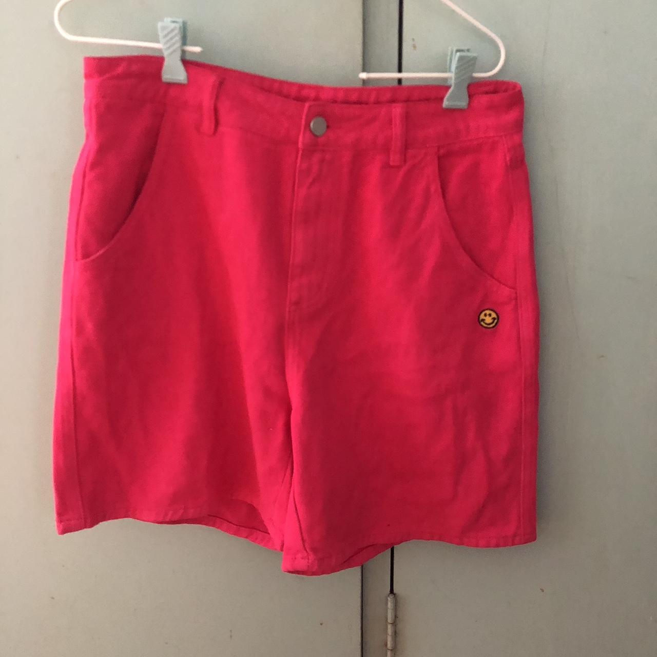 Misfit minds pink jorts Hardly worn in great condition - Depop