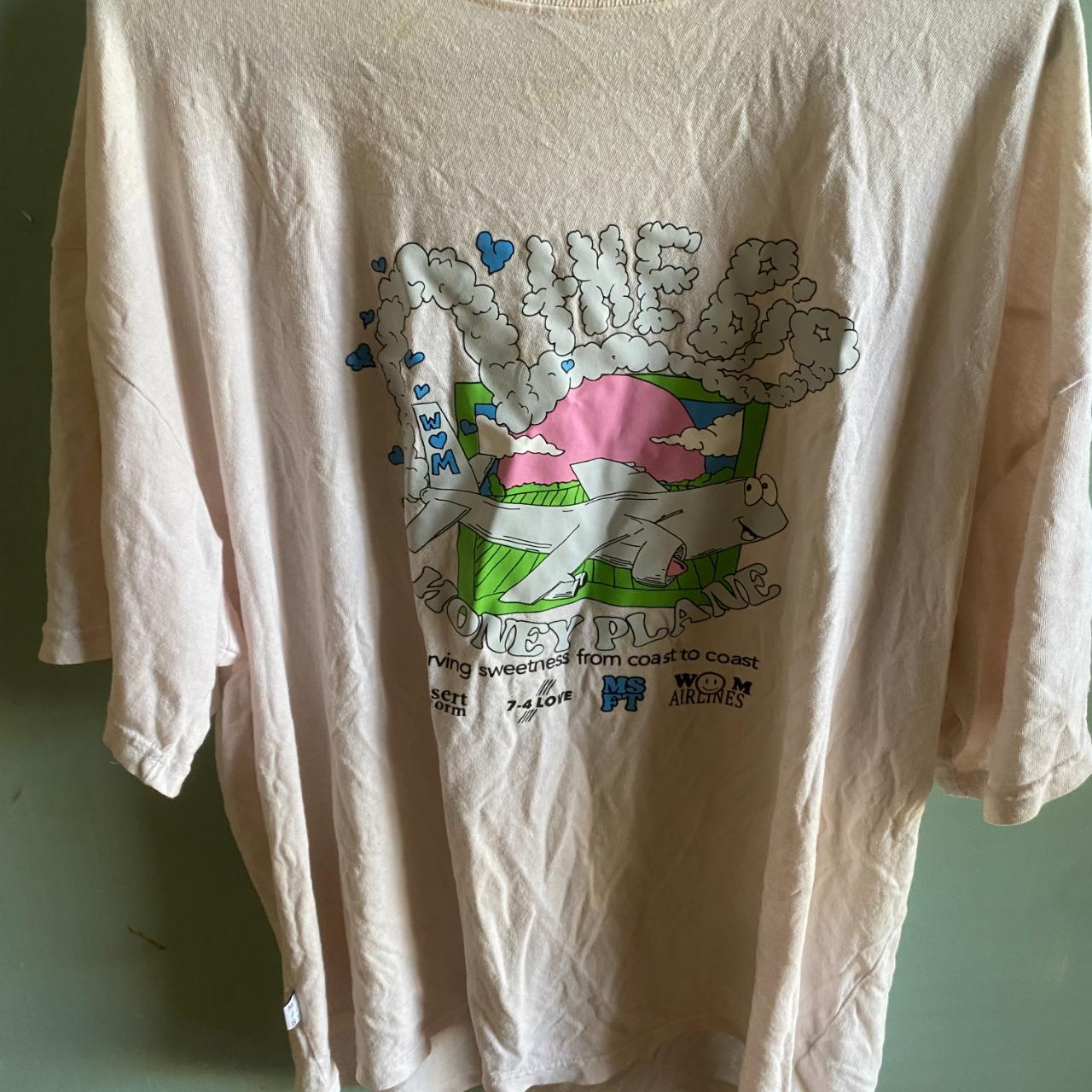 misfit minds oversized tee labelled as size 10 but... | Depop