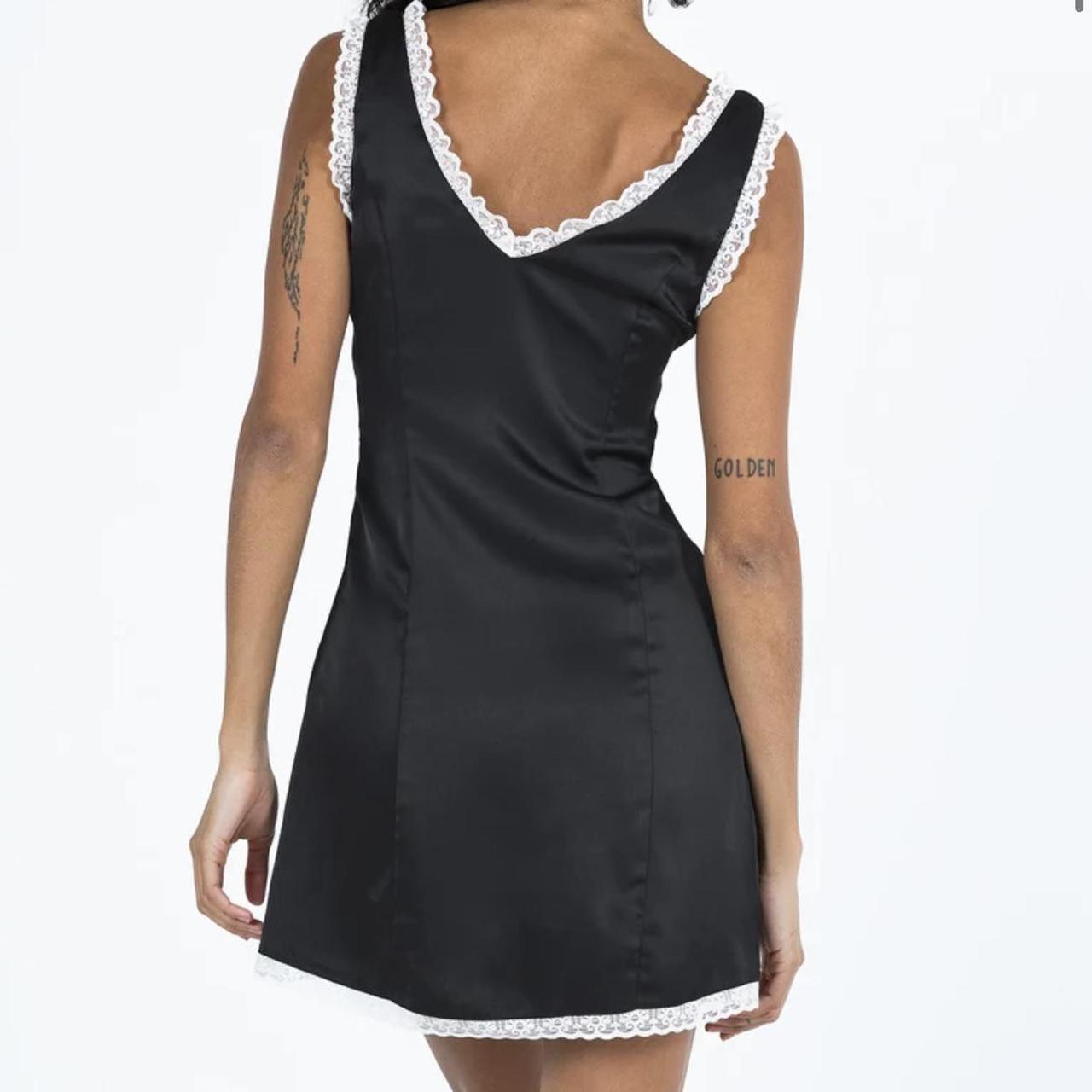 Princess Polly SAYRE MINI DRESS BLACK Size 0 New... - Depop